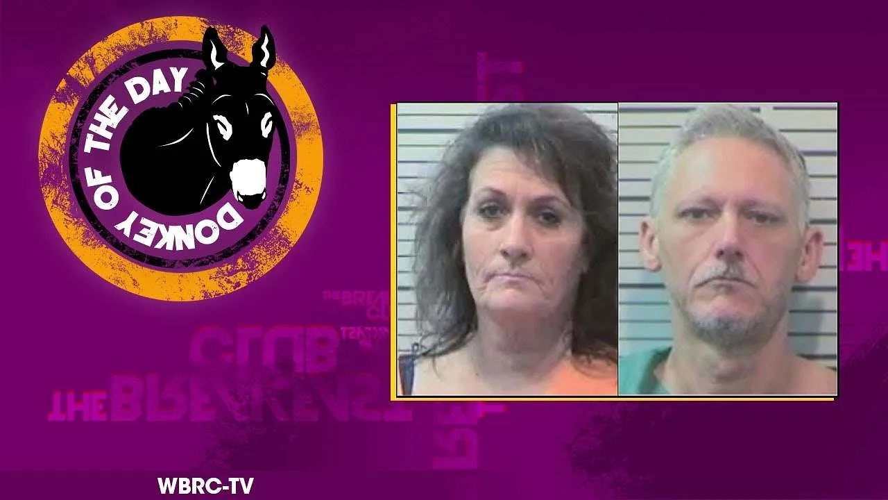 Alabama Meth Heads Tracy Reeves & Michael Amacker Awarded Donkey Of The ...