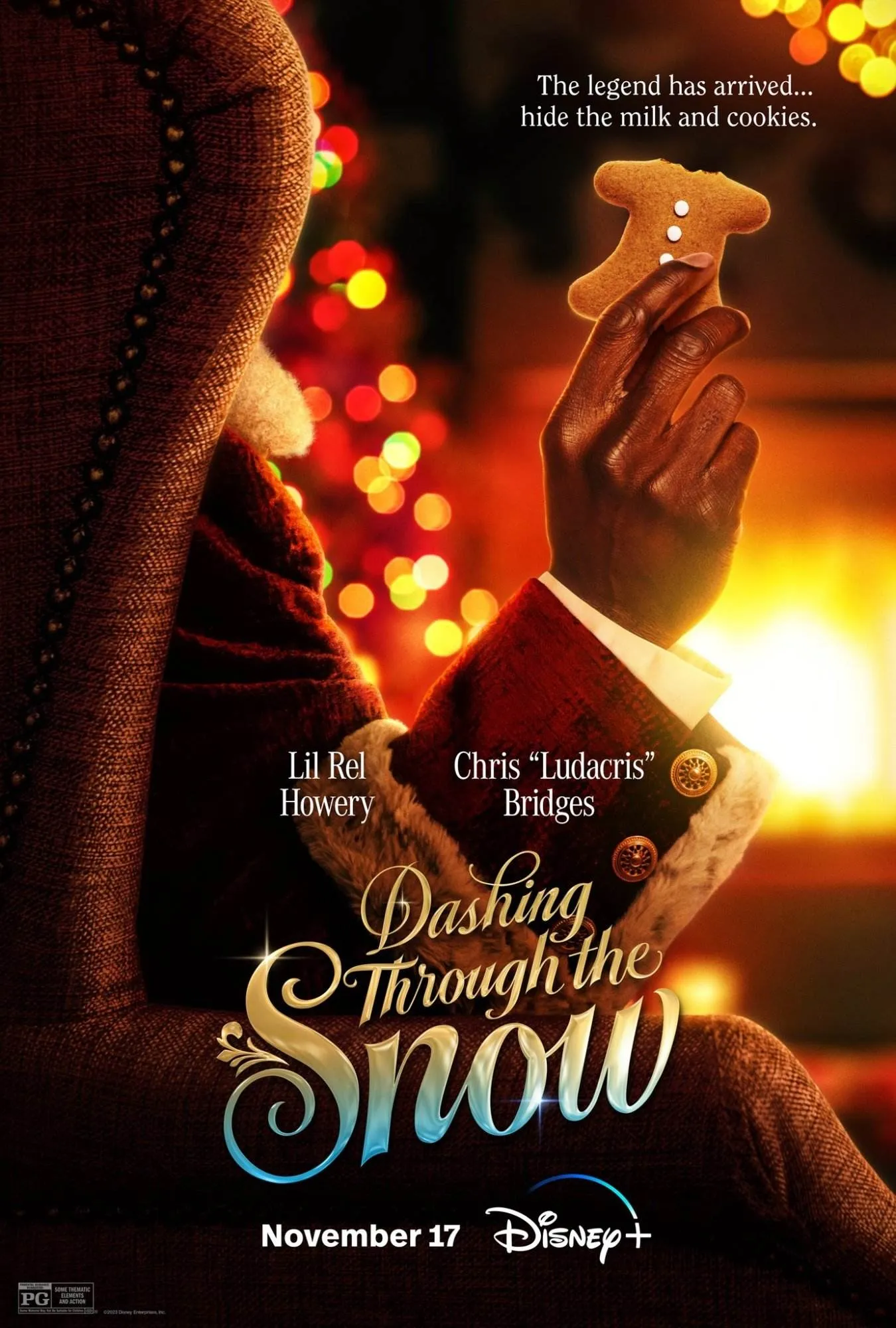 1st Trailer For Disney+ Original Movie ‘Dashing Through The Snow’ Starring Ludacris, Teyonah ...